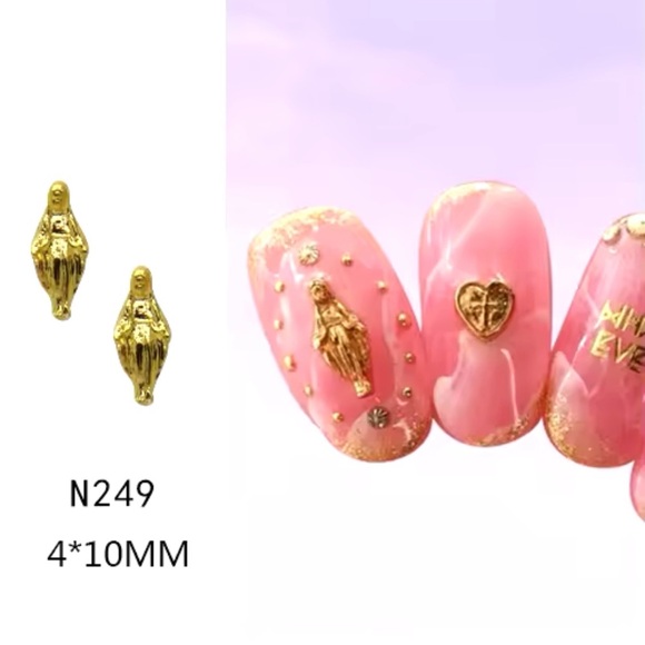 Makeup | 1 Peice Lot Of Gold Saint Virgin Mary Lady Of Guadalupe ...